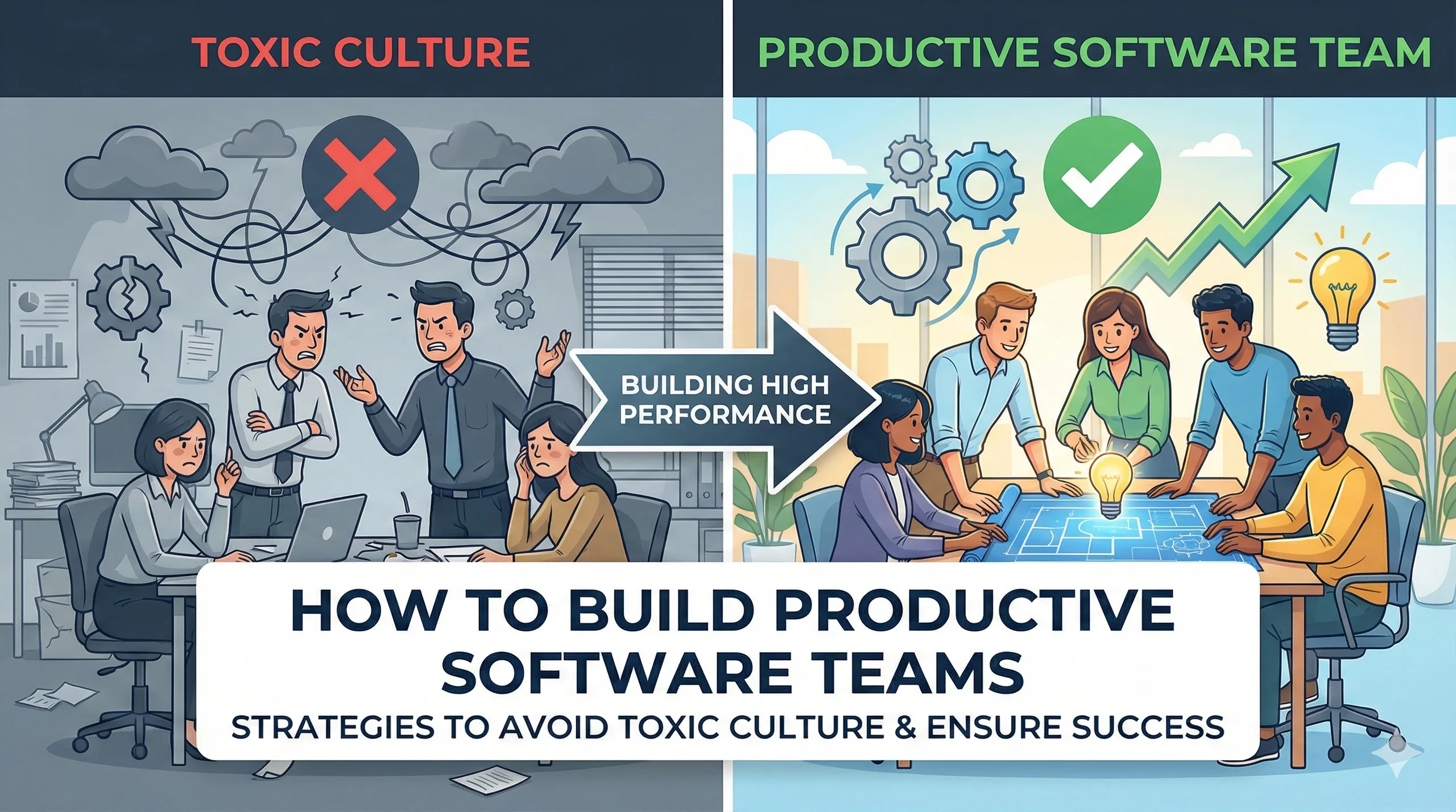 How to Build Productive Software Teams and Avoid Toxic Culture | TenG ...